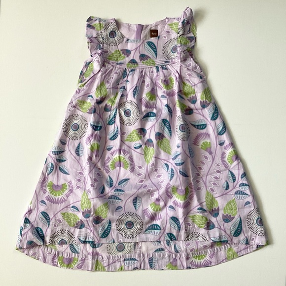 Tea Collection | Dresses | Nwt Tea Collection Purple Floral Dress ...